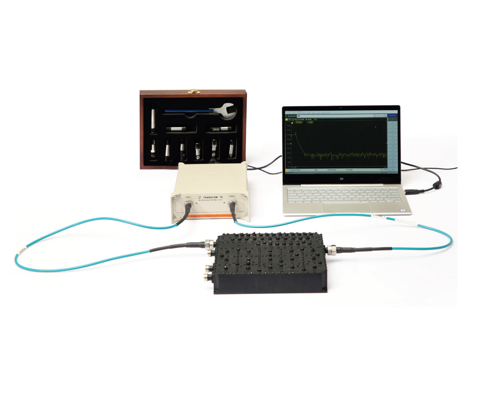 TRANSCOM T6 6GHz USB 2-port VNA (demo unit, mint)