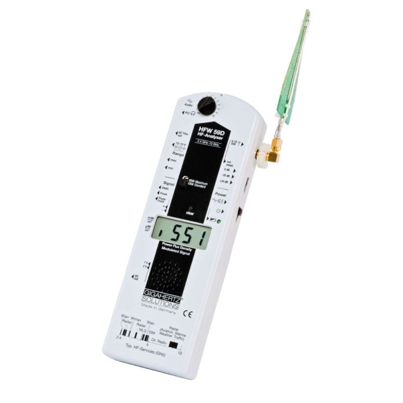Gigahertz Solutions RF Analyser HFW59D (2.4 - 10 GHz)
