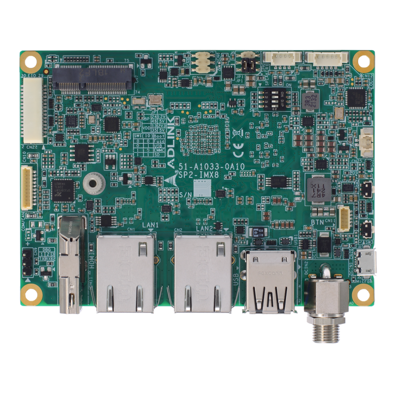 Open Frame Panel PC ADLINK SP2-IMX8 SBC SP2-IMX8 SBC SP2-IMX8 SBC CT1