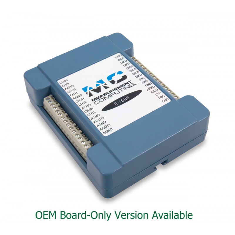 MCC E-1608: Multifunction Ethernet DAQ Device